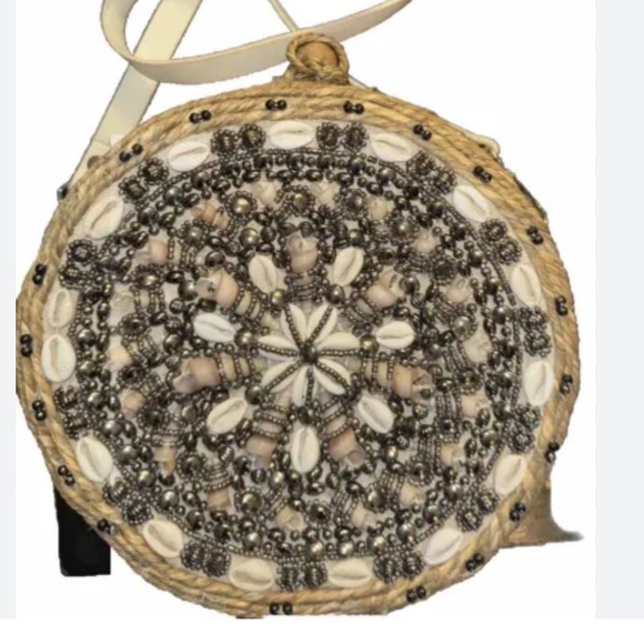 Zara | Bags | Zara Woman Ecru Esparto Crossbody Bag Raffia Round ...